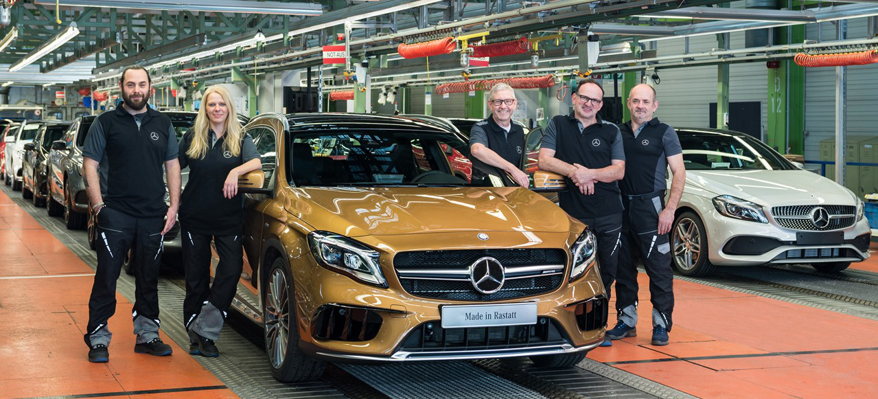 Mercedes-Benz GLA : Mercedes-Benz Werk Rastatt startet Produktion des ...