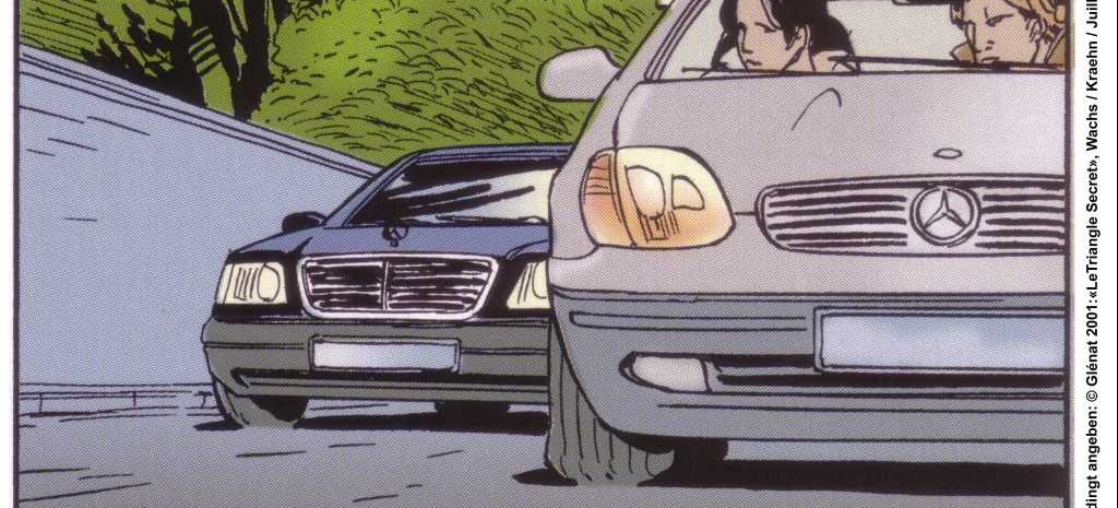 Mercedes im Comic: BANG, BOOM, Benz!: Autos von Mercedes geben nicht ...