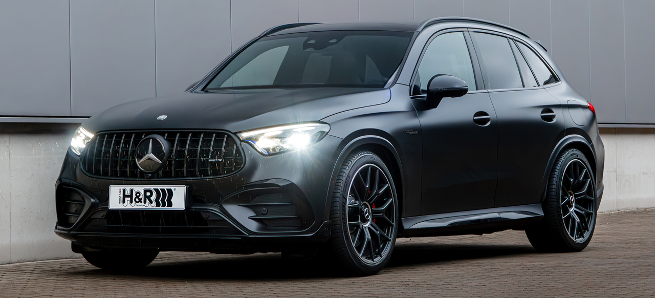Zwei Modelle, ein Upgrade: H&R Sportfedern für den Mercedes-AMG GLC 63S ...