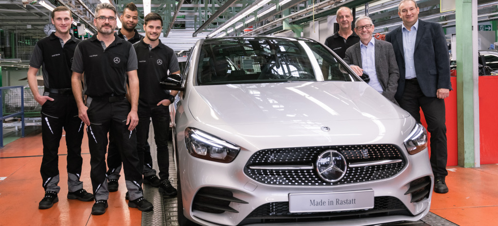 Mercedes-Benz B-Klasse : Mercedes-Benz Werk Rastatt startet Produktion ...