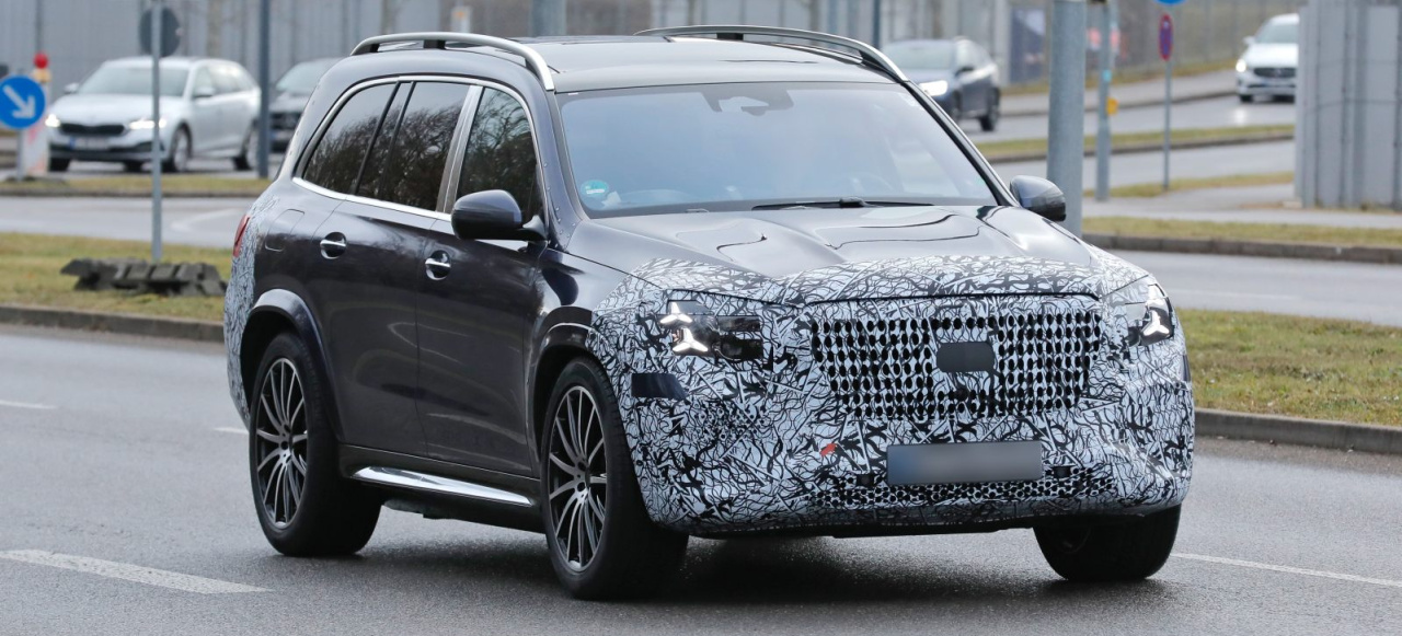 Mercedes-Erlkönig erwischt: Aktuelle Bilder vom Mercedes GLS X167 ...