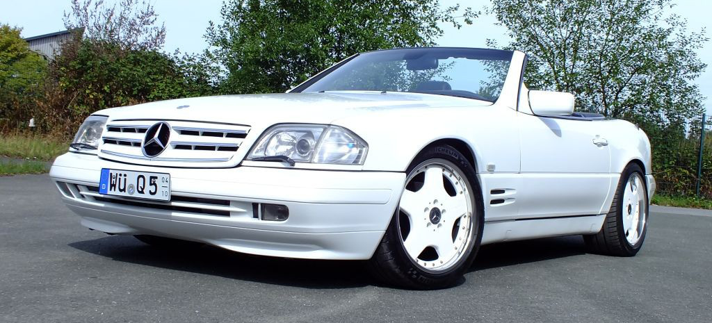 Mercedes SL500: Wiedersehen macht Freude : Der weiße Japaner: 98er ...
