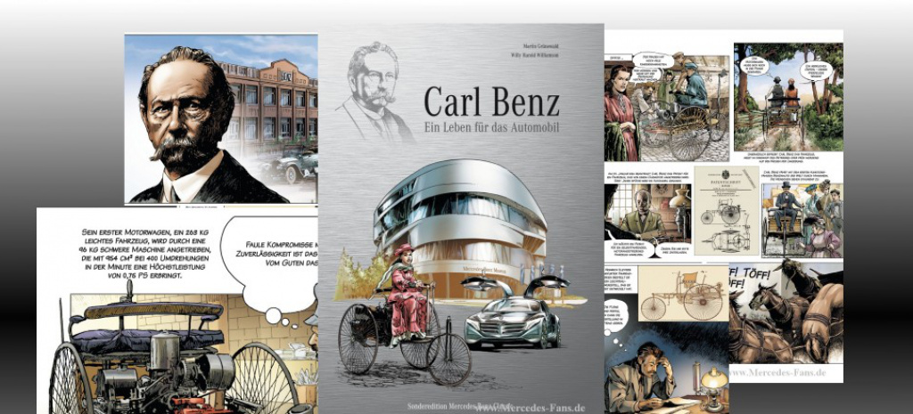 Der erste Comic von Mercedes-Benz: Carl Benz Ein Leben für das ...