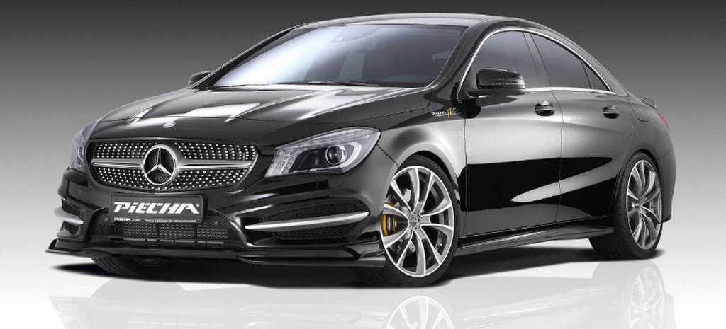 Performance-Plus für den Mercedes CLA von Piecha Design: Dynamisches ...