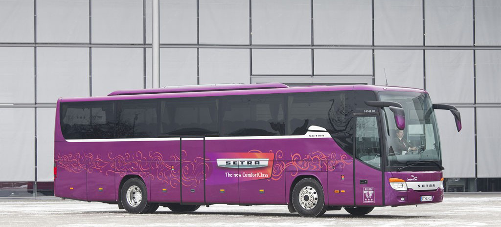 Dreifach ausgezeichnet: Setra: Bester Bus: Setra ComfortClass drei Mal ...