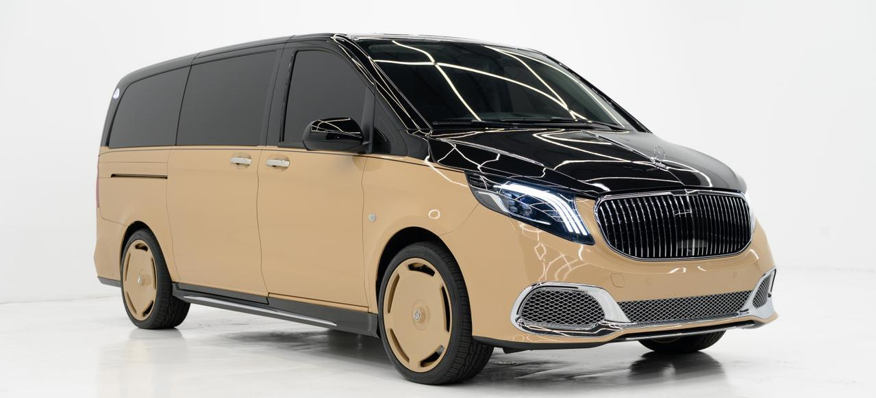 Mercedes Vito Veredelung: Mercedes Vito im Maybach Look - Performance ...