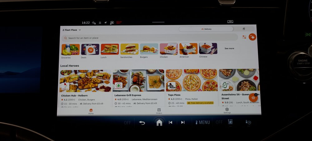 Lieferando bringt die Essensbestellung ins Auto: Per In-Car-App vom ...