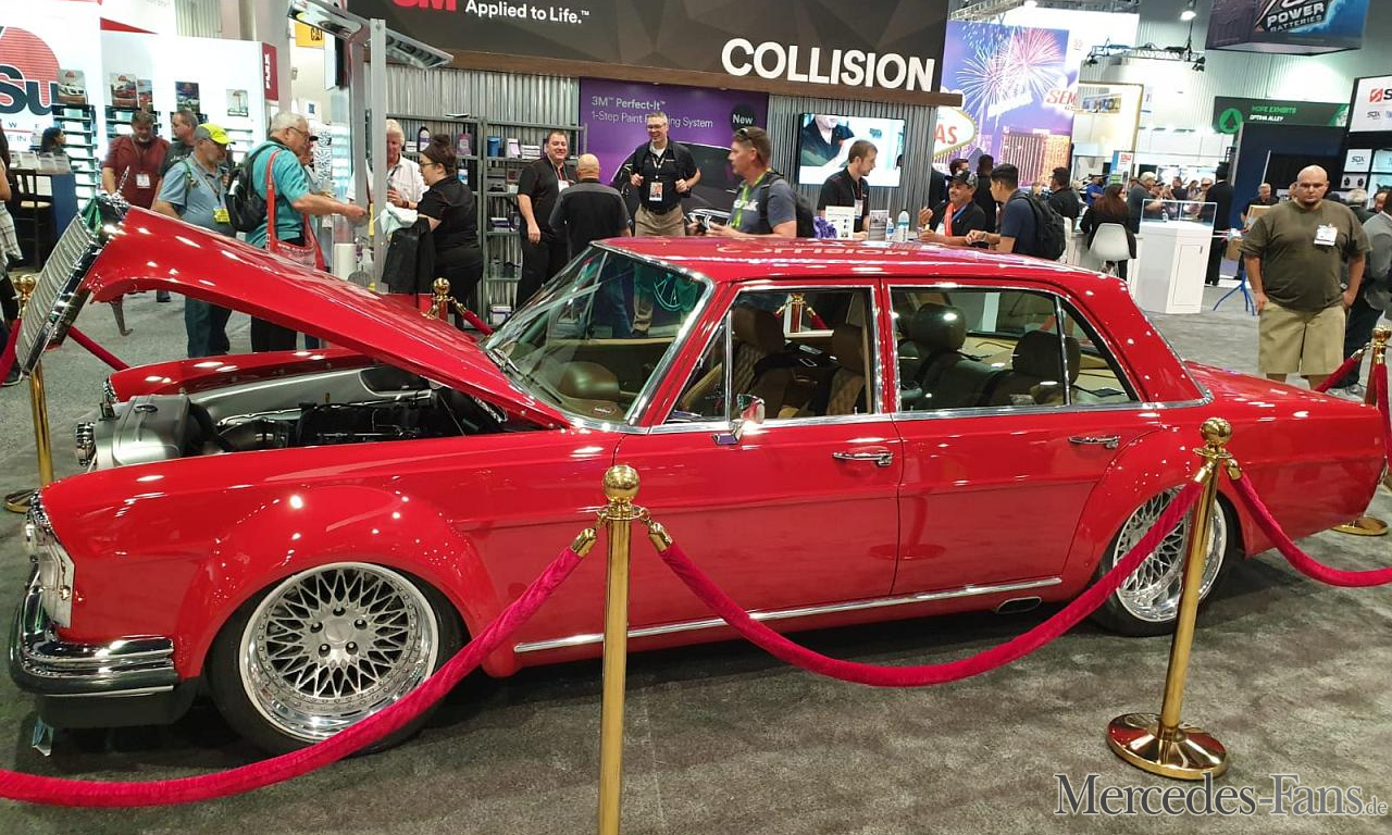 Mercedes Rote Sau als „Las Vegas-Showstar“ auf der SEMA 2019: Saugeil ...