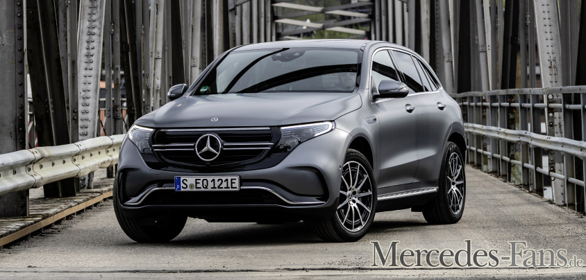 MIB-Rallye unter Strom: 5 Mercedes-Benz EQC 400 4MATIC fahren mit ...